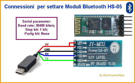 connessione Bluetooth arduino nano con arduino nano
